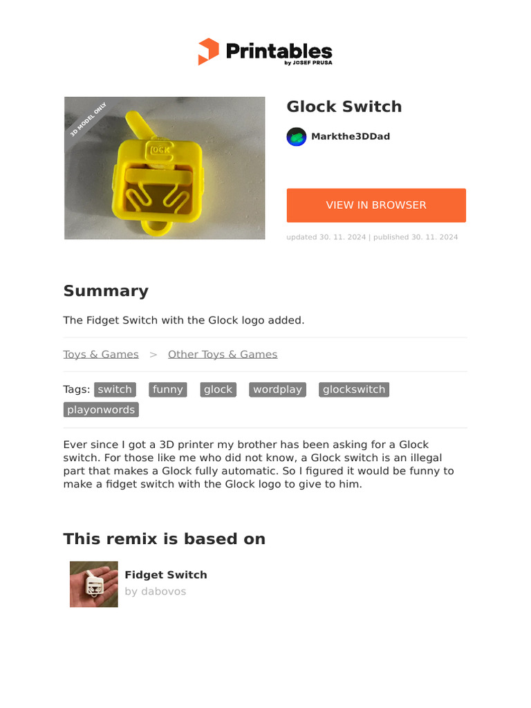 Glock Switch | PDF