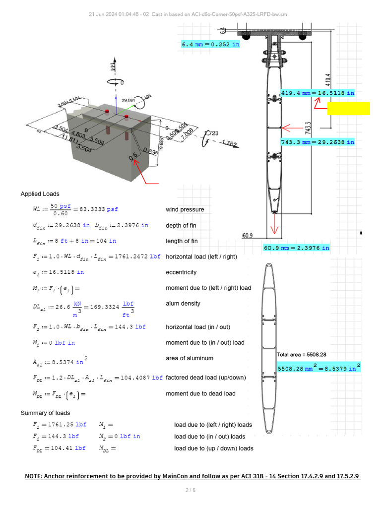 24.12.02 Halawa Brackets and Cast in Bolts-Stand Off 1 in | PDF | Screw ...