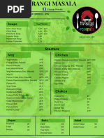 TDH Menu June 2nd Week | PDF | Food And Drink Preparation | Western Cuisine