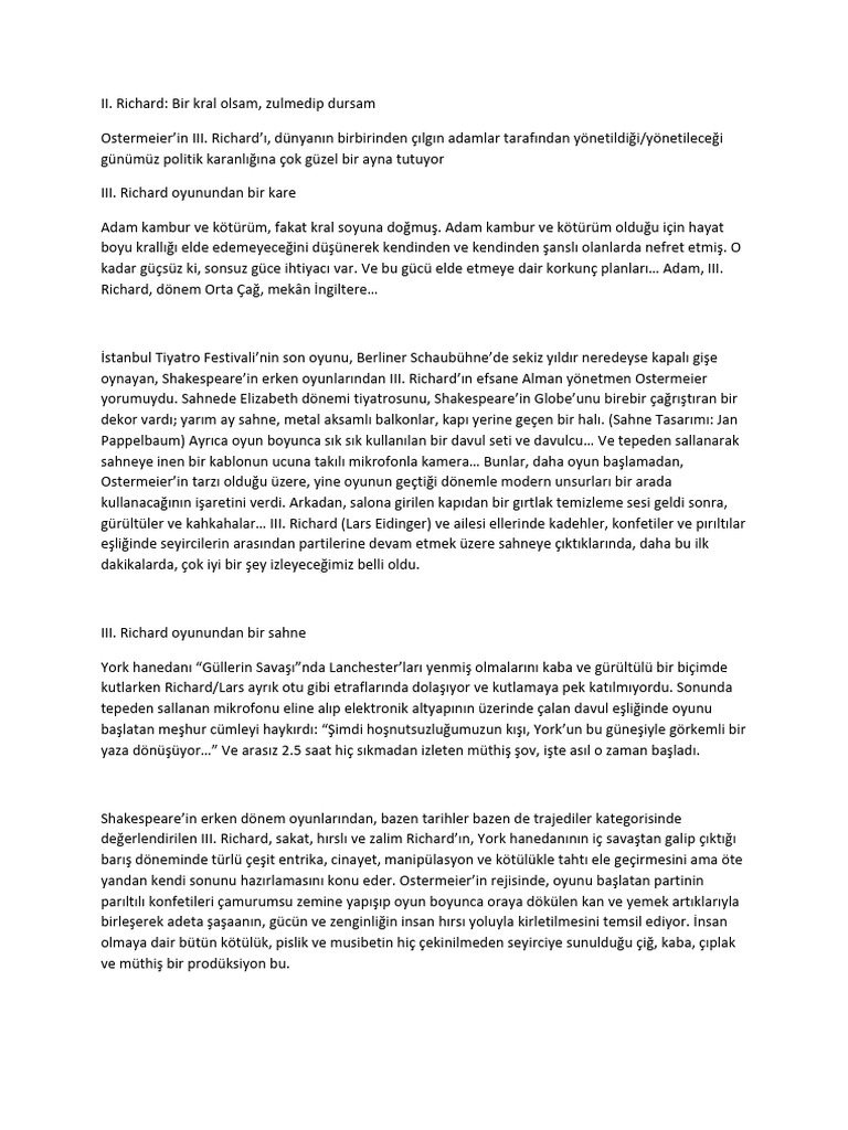 Bir Kral Olsam | PDF