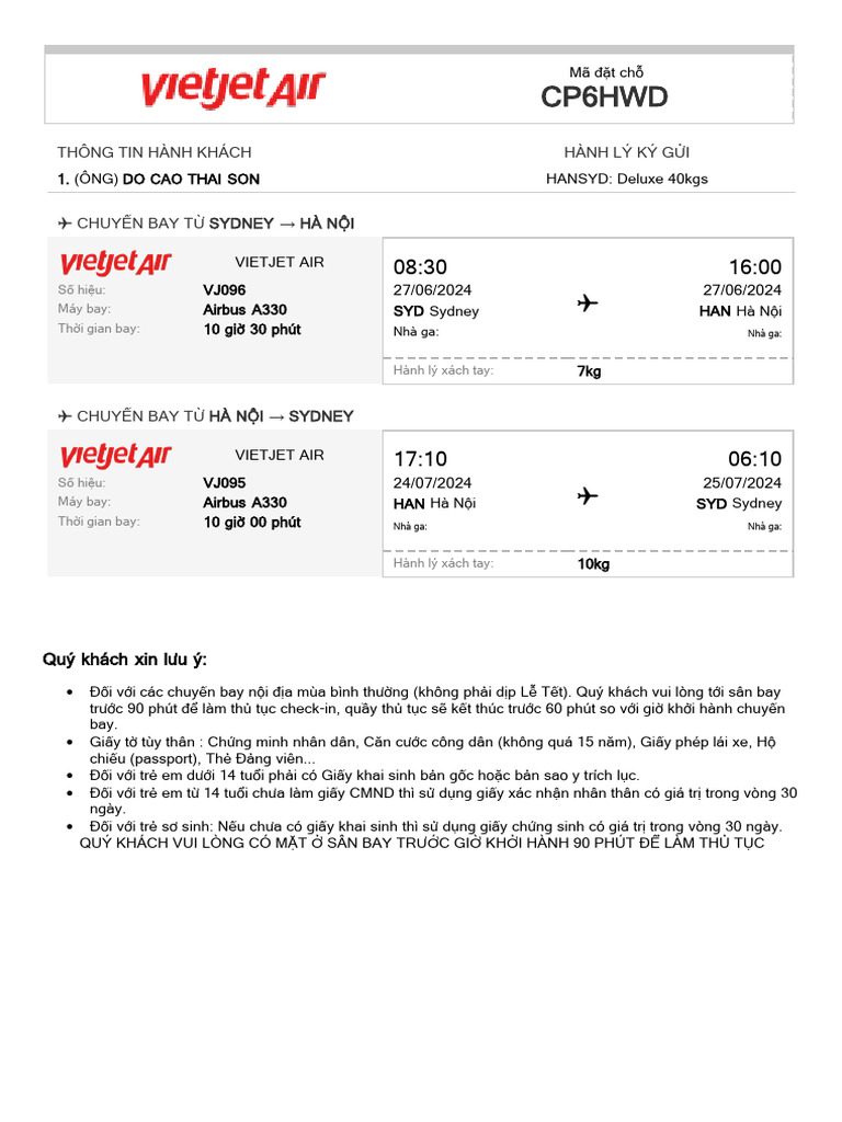 Cp6Hwd: Sydney Hà N I | PDF