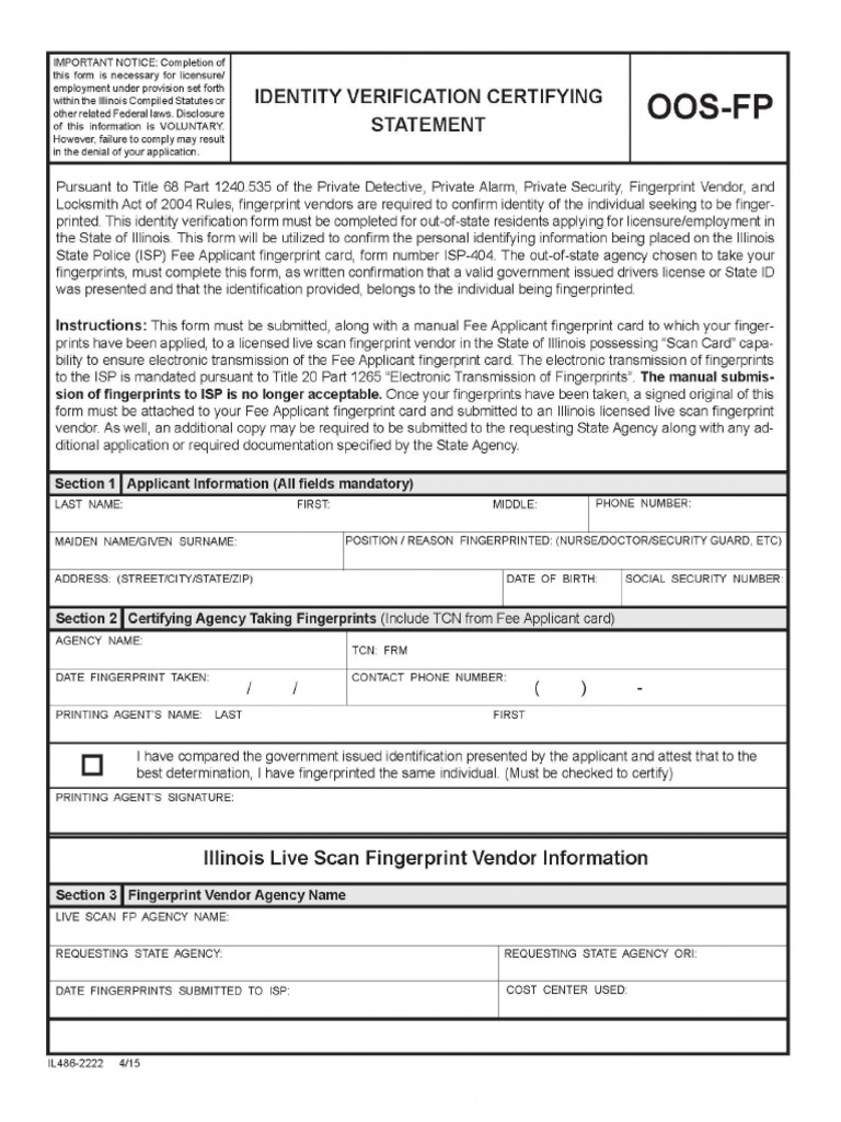 Identity-Verification-Certifying-Statement-Blank-Copy 1 | PDF