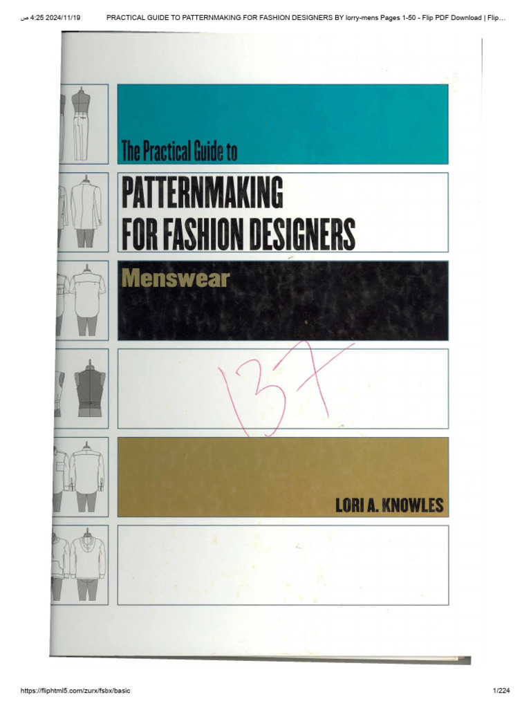PRACTICAL GUIDE TO PATTERNMAKING FOR FASHION DESIGNERS BY Lorry-Men ...