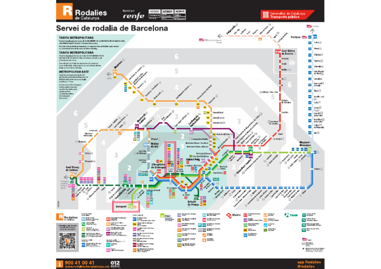 R2-Nord (Mapa Cercanías) | PDF