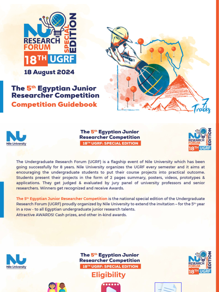 5th Egyptian Junior Researcher Competition | PDF | Engineering