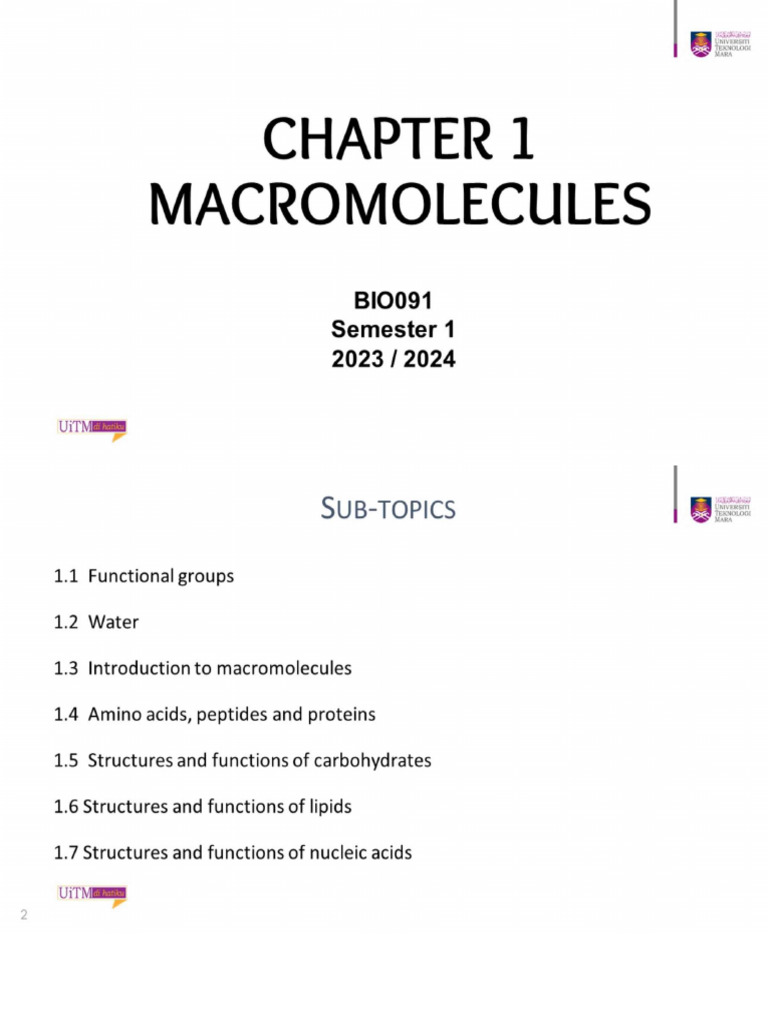 Bio Chap 1 Notes | PDF