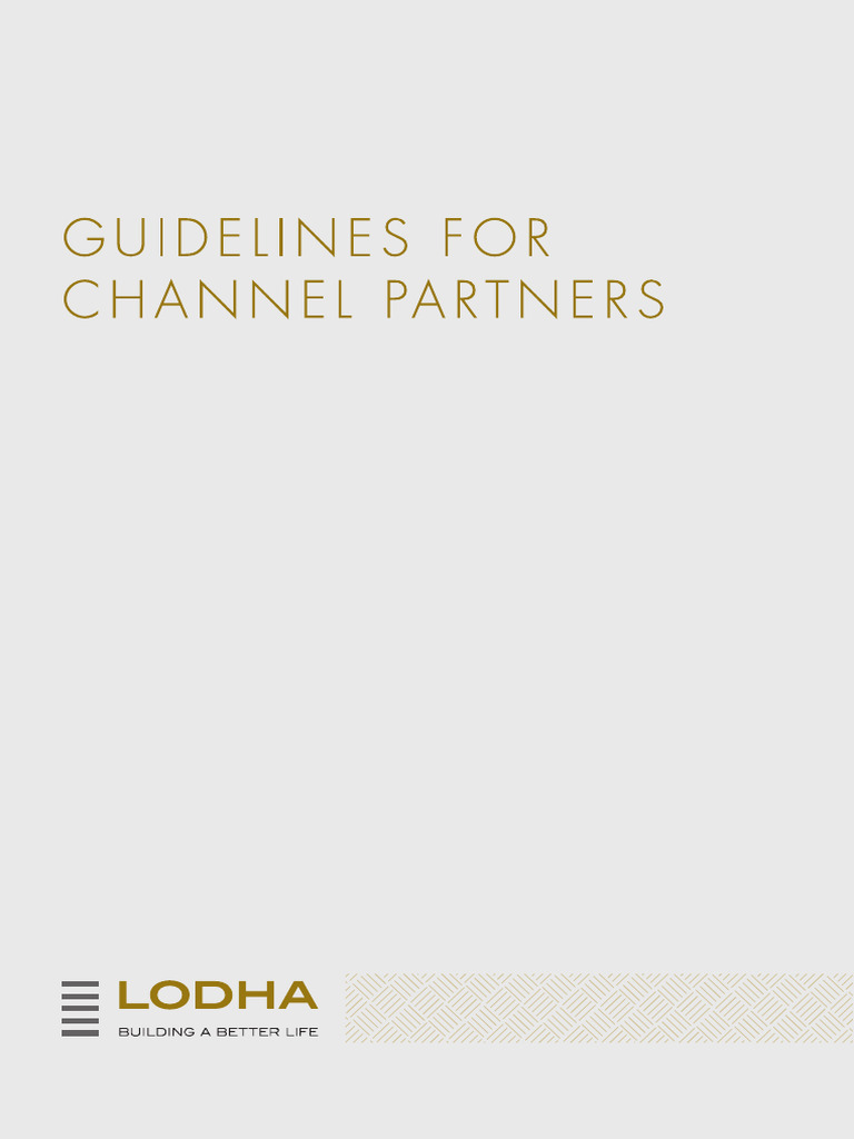 Guidelines For Channel Partners | PDF