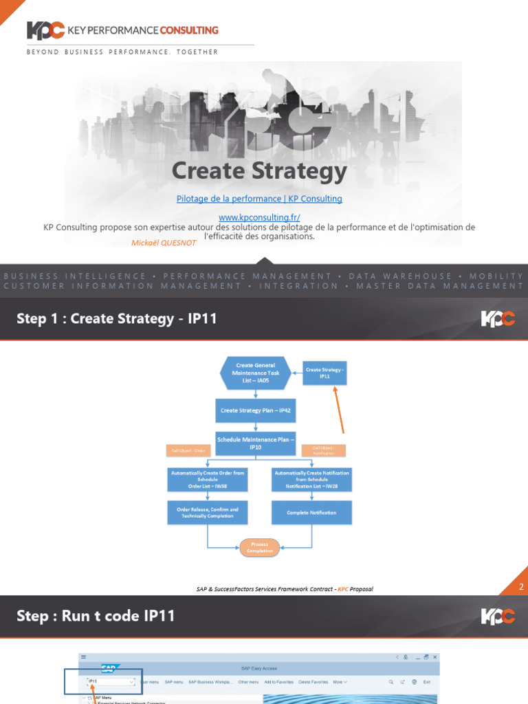 GU - SAP - S4H - Create Strategy - IP11 V2 | PDF | Information Science ...