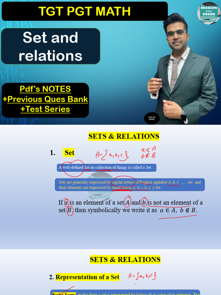 Lec- 1 (Set and Relation) PDF_4774429_2023_11_23_11_54 | PDF | Set ...