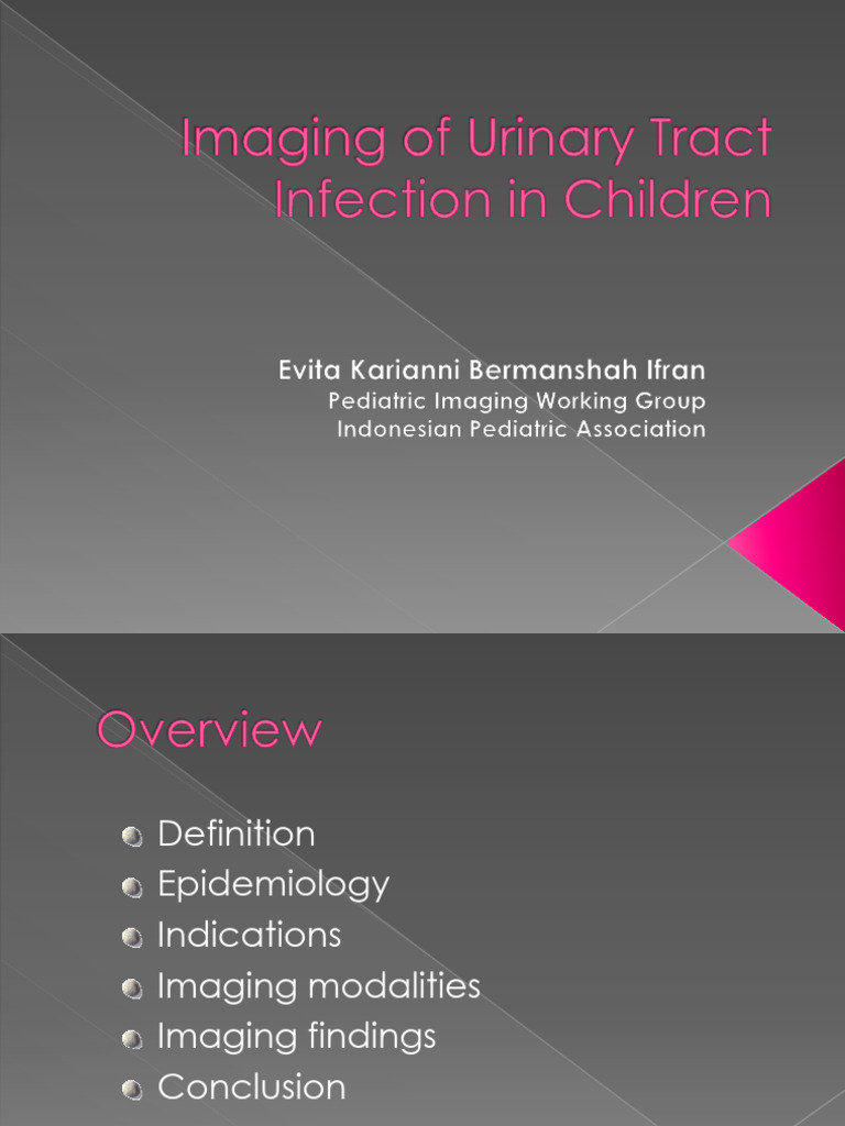 Imaging of Urinary Tract Infection in Children | PDF | Urinary Tract ...