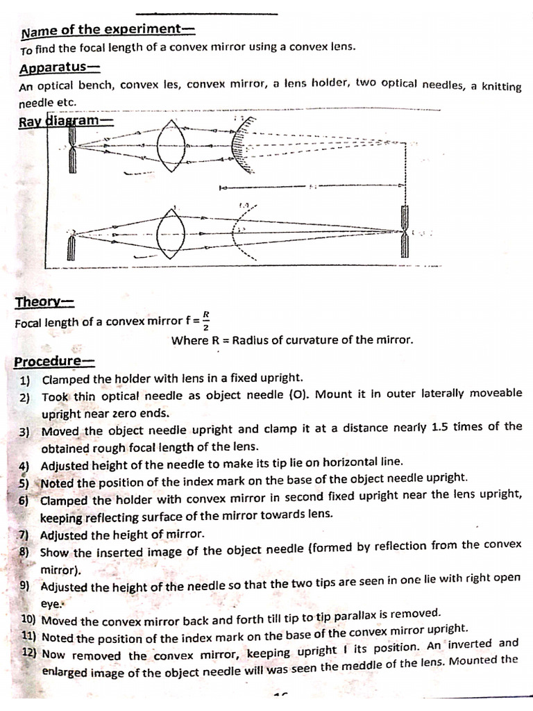 Physics Experiment No 05 | PDF