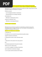 Plant Maintenance | PDF | Mechanical Engineering | Business
