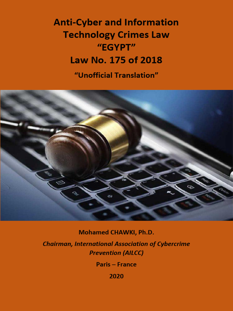 Egyptian Anti-Cybercrime Law | PDF | Crimes | Crime & Violence
