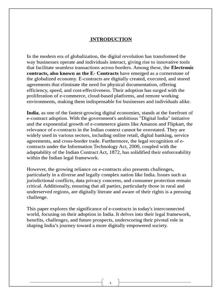 E-CONTRACTS | PDF | Computer Security | Security