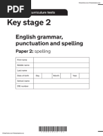 2024 KS2 Scaled Score Conversion Guide | PDF