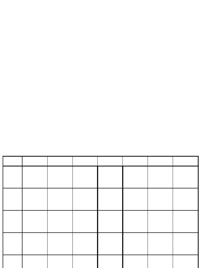 Class Timetables 7B | PDF