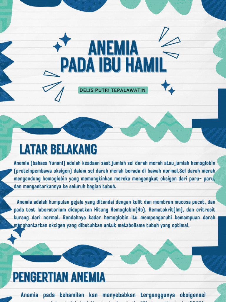 Anemia Pada Ibu Hamil | PDF