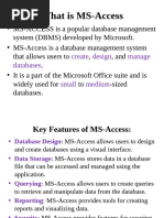 MS Access 2010 | PDF