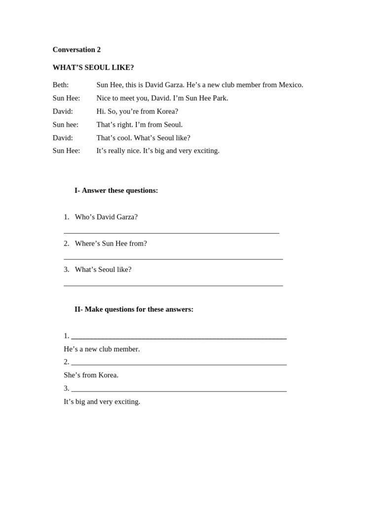 Conversation 2 | PDF