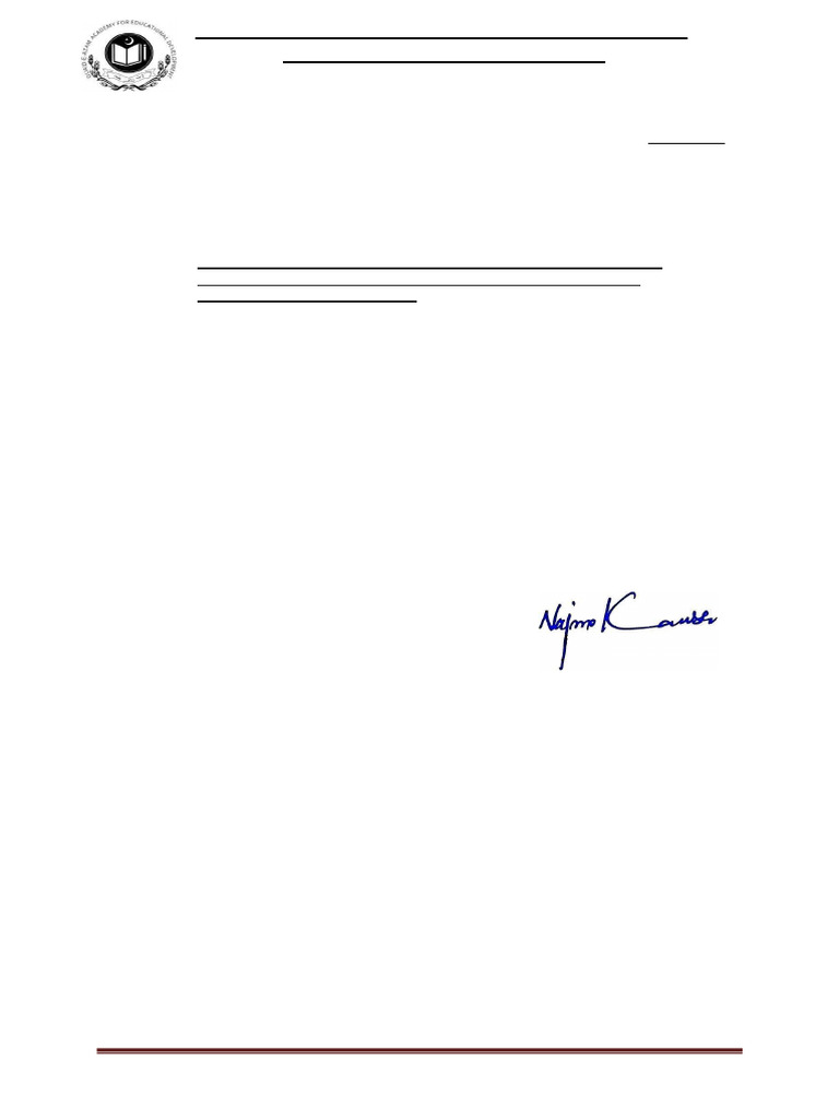 Training Letter For ESTs On STEM | PDF