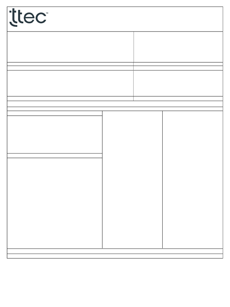 TTEC July 2024 Salary Slip | PDF | Taxes | Tax Deduction