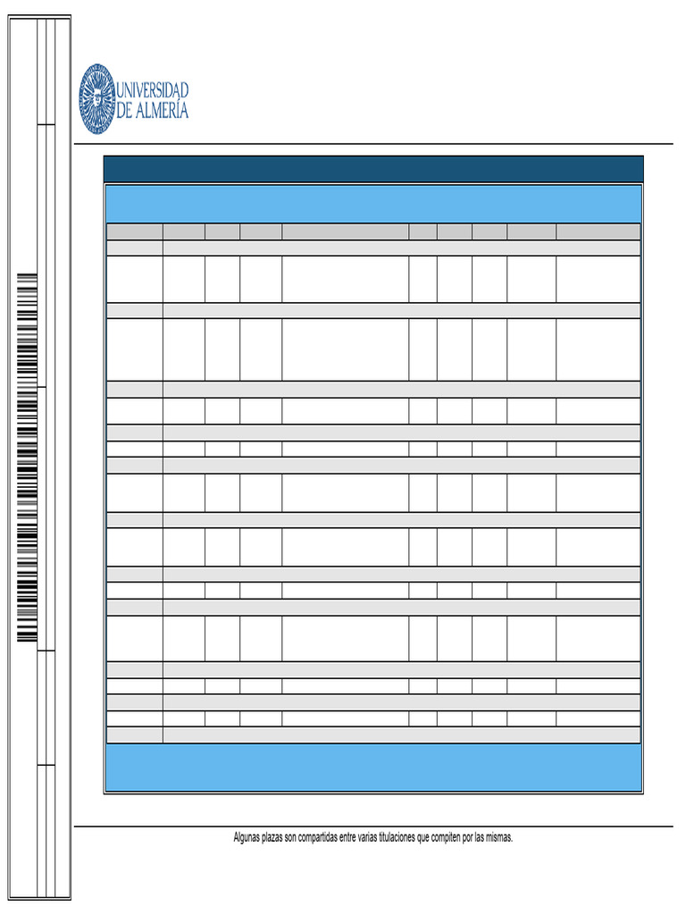 Catalogo de Plazas 2024-2025 | PDF | Francia | Finanzas educativas