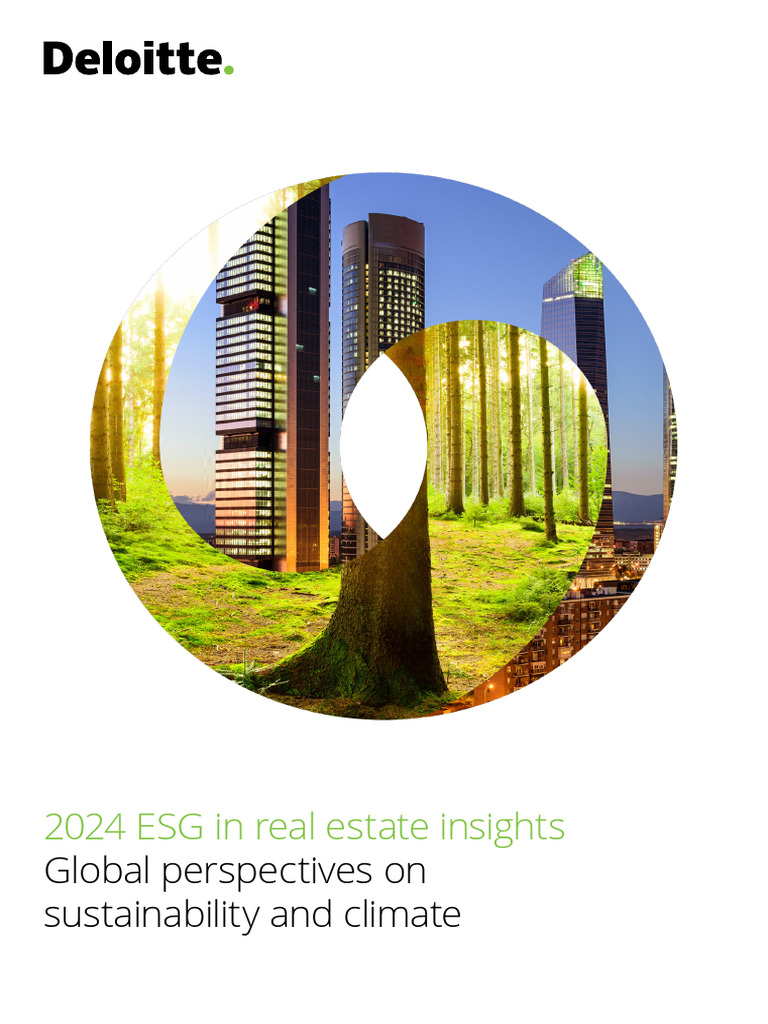 2024 Esg in Real Estate Dompendium | PDF | Sustainability | Risk