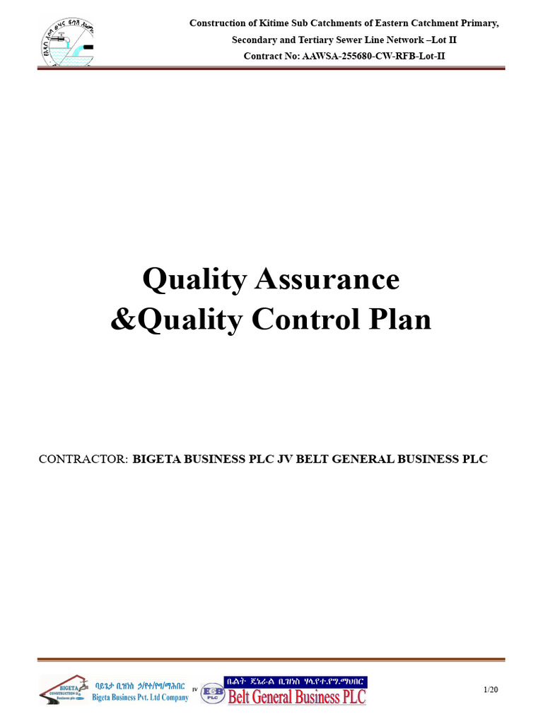 Quality Management Sytem Lot-II | PDF | Quality Assurance ...