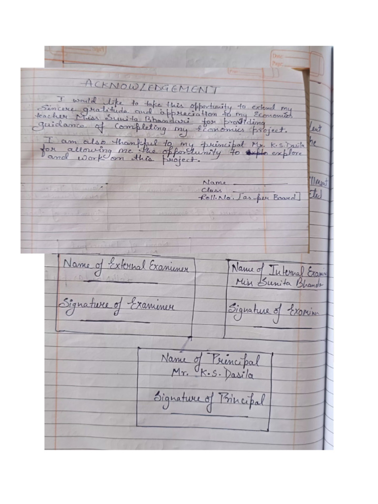 Document (Acknowledgement^J Certificate^J Format Font Page (12 Project ...