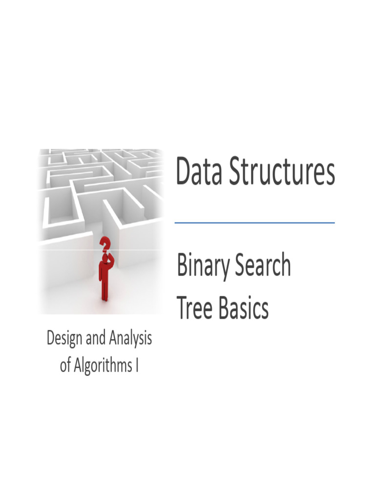 Slides - Algo Ds Trees Basics Typed | PDF | Algorithms | Algorithms And Data Structures