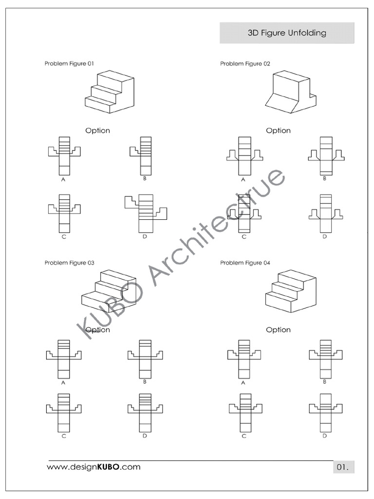 3D figure Unfolding | PDF