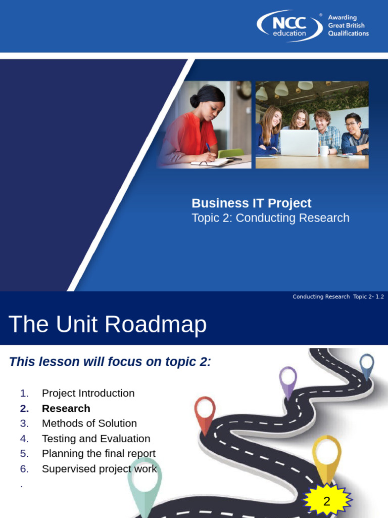 BITP Topic 2 Conduting Research | PDF | Methodology | Survey Methodology