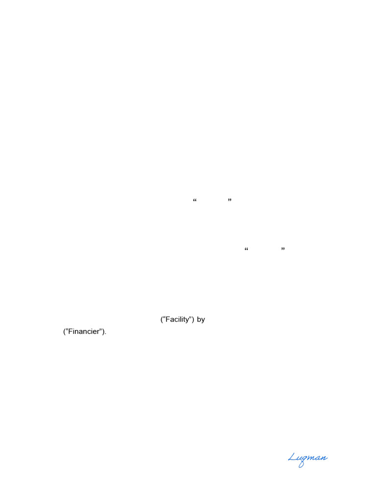 Facility Agreement-Mtf21321648 - Muhammad Luqman Bin Mohamad Ali Nor ...