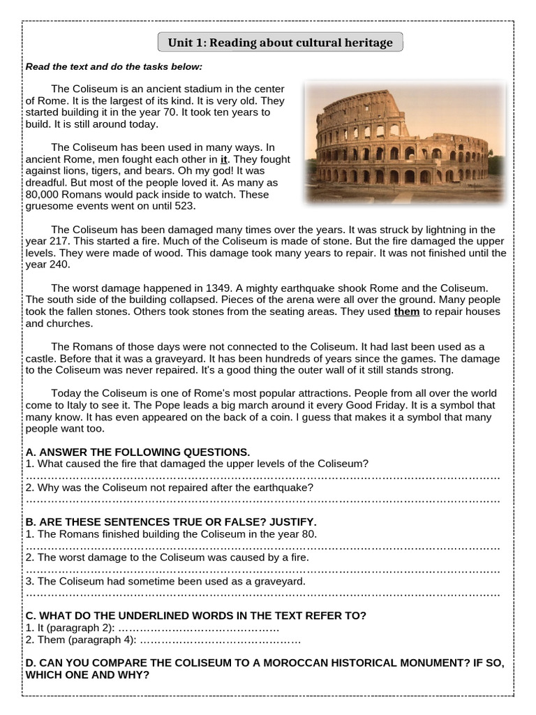 unit 1 reading | PDF