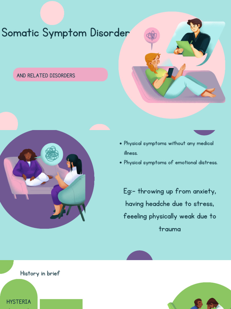 Colorful Simple Illustrative Identifying Signs of Mental Health ...