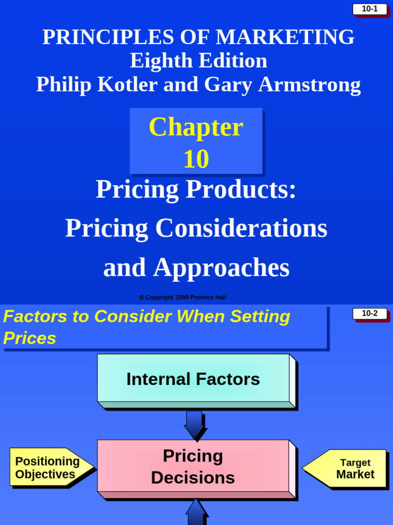 10-Principles of Marketing | PDF | Demand | Pricing
