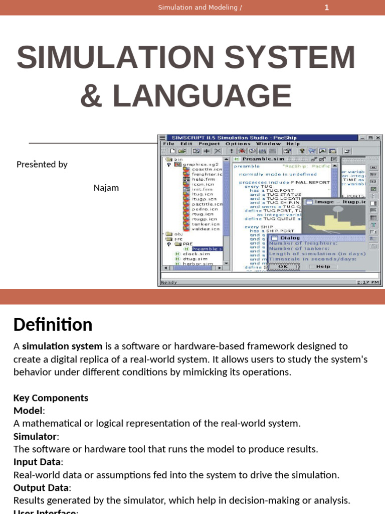 008 Simulation System & Language | PDF | Simulation | System