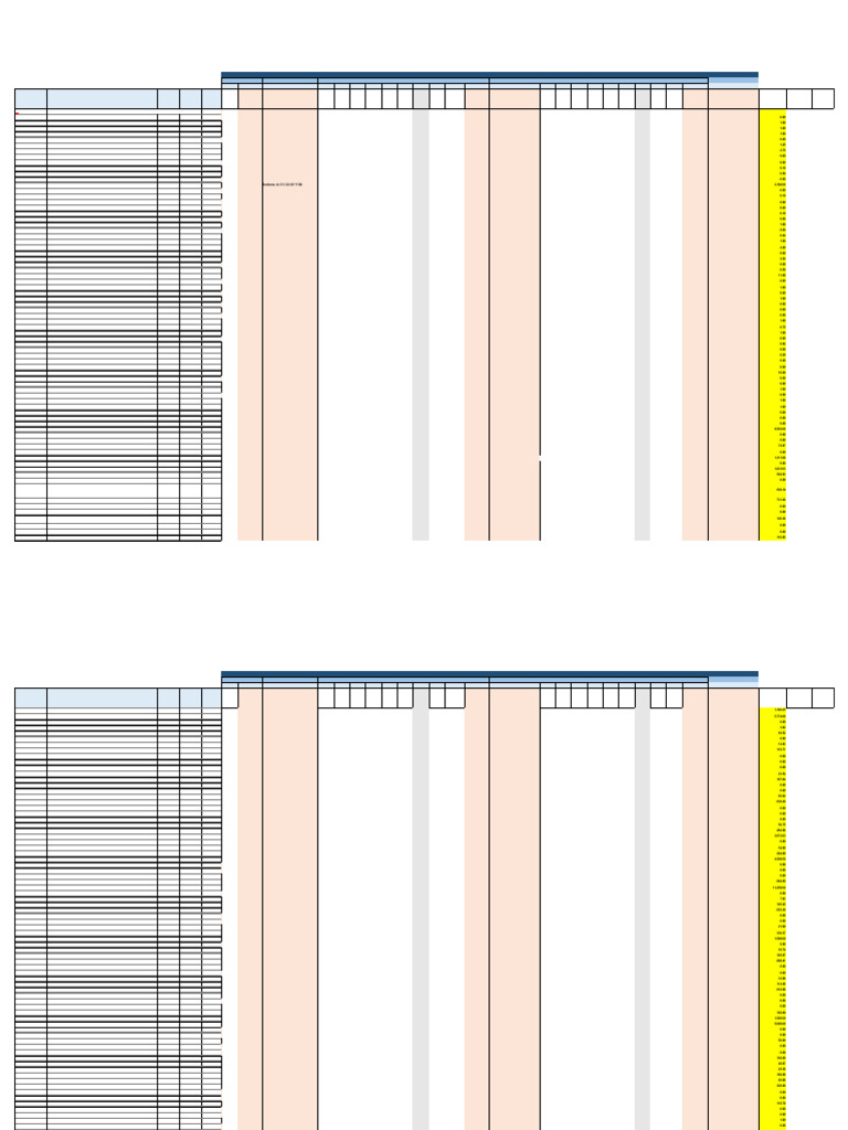 Programacion Mensual - Noviembre 2024 - GENERAL DE OBRA | PDF | Residuos | Contaminación