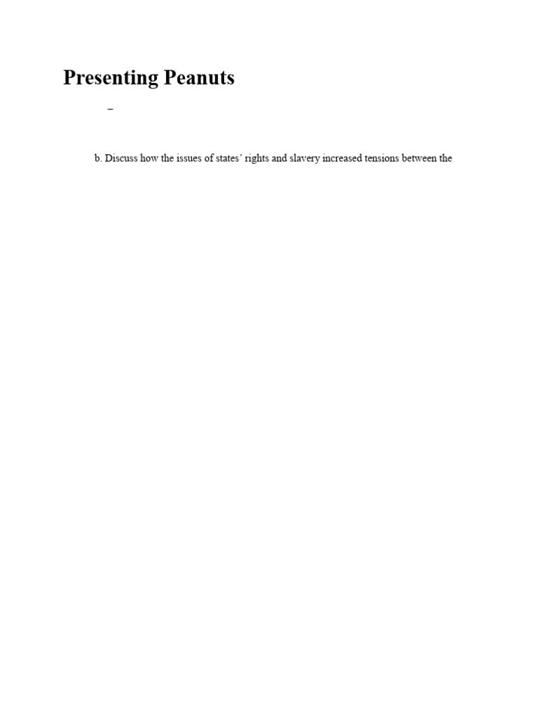 5-Historical-Presenting-Peanuts | PDF | Peanuts | Seed