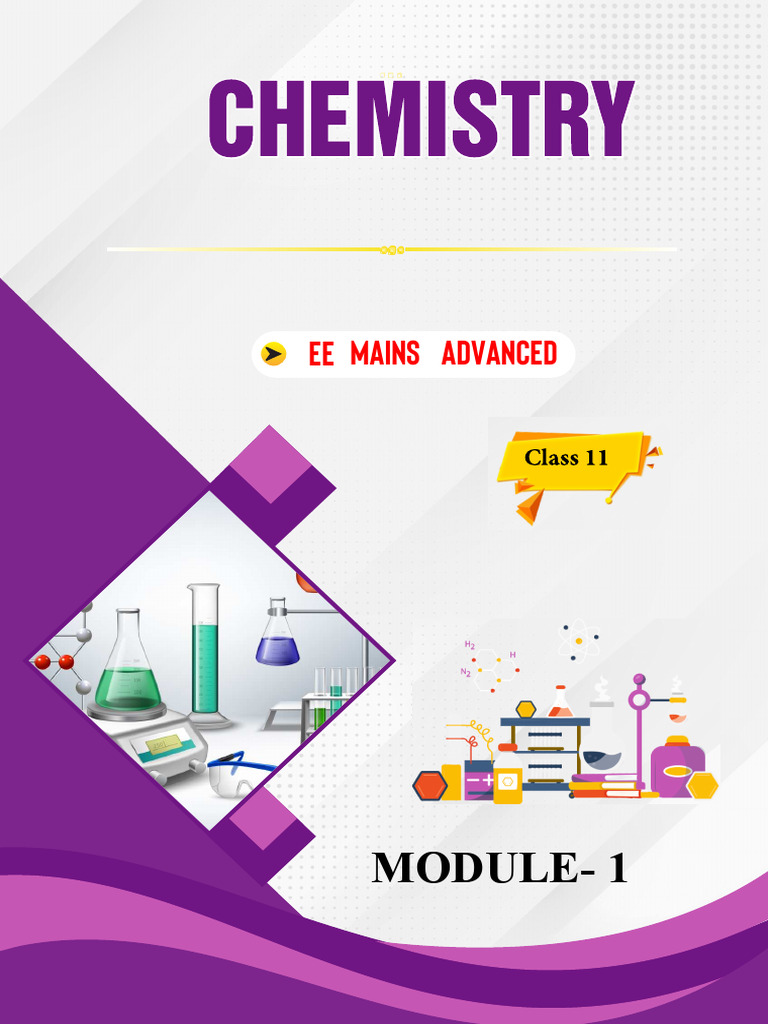 Iit Jee Module 1 Chemistry | PDF
