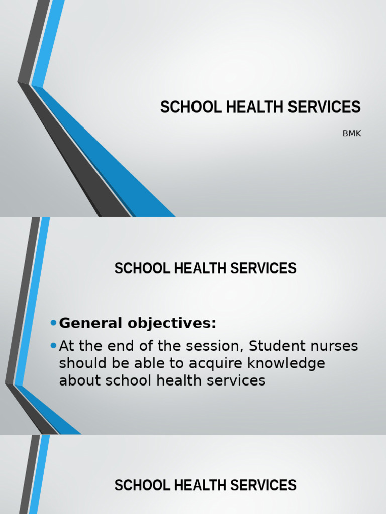 School Health Services | PDF | Preventive Healthcare | Hiv/Aids