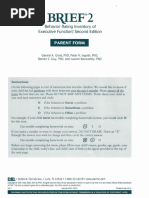 CARS 2 - Questionnaire For Parents or Caregivers | PDF