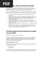 IEEE Formato para Trabajos Escritos - Normas IEEE | PDF | Microsoft Word | Informática y ...