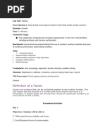 Grade 5 Math: Prime Factorization Lesson | PDF | Prime Number ...