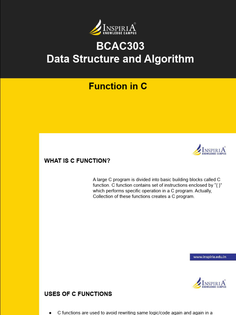 Functions in c | PDF | Parameter (Computer Programming) | Computer Program Functions in c | PDF | Parameter (Computer Programming) | Computer Program