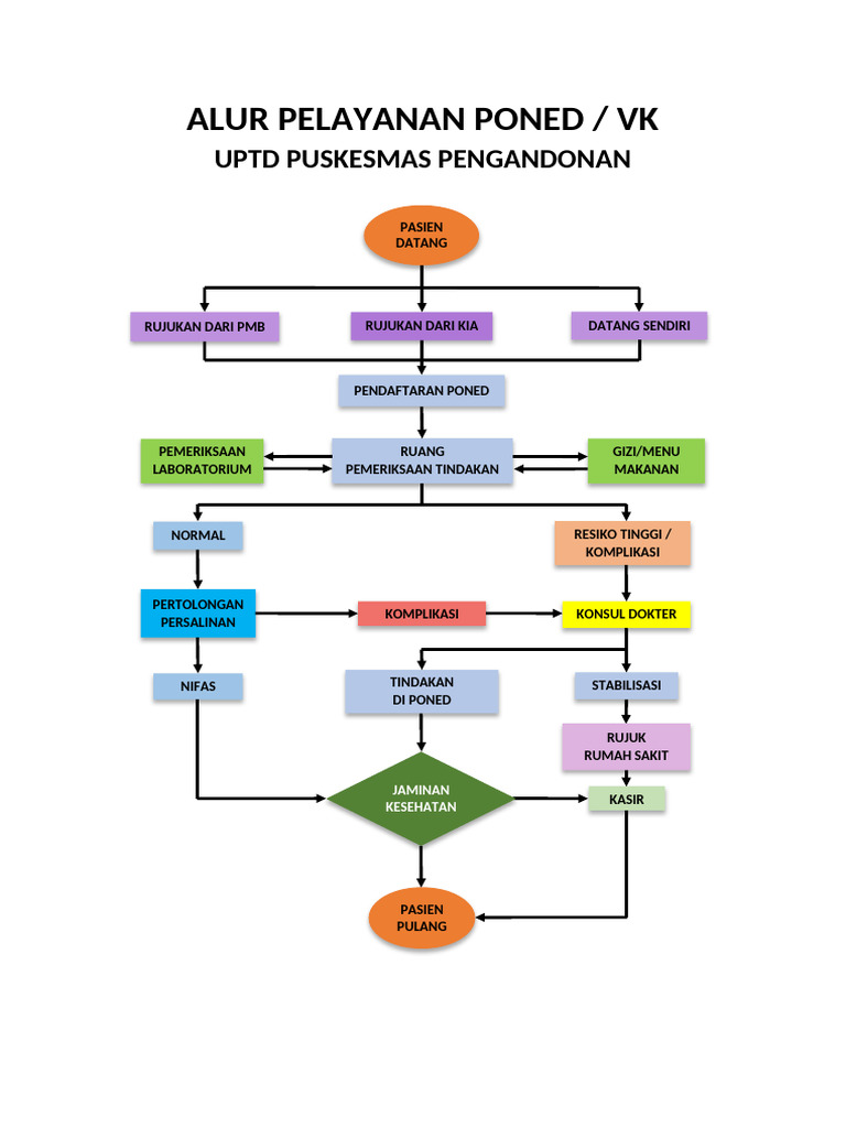 Alur Pelayanan Poned | PDF