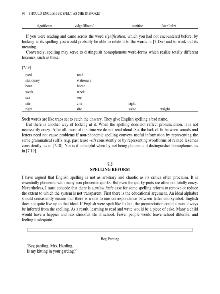 Francis Katamba English Words-39 | PDF | English Language | Spelling