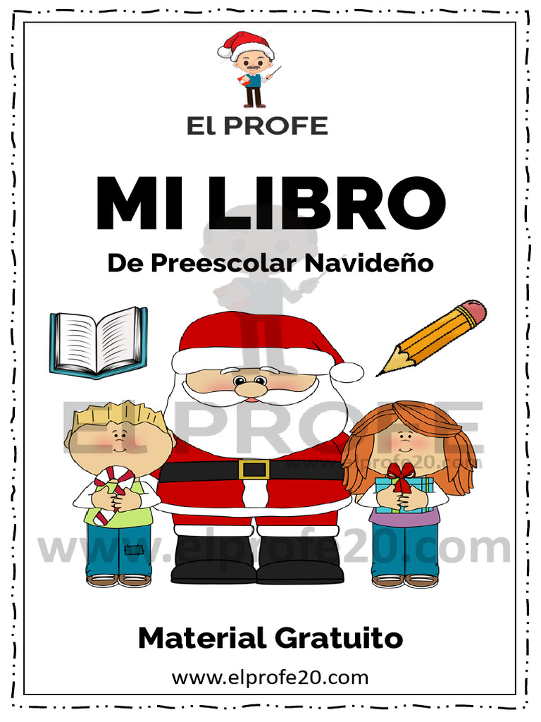 Mi Librito de Navidad Gratis Elprofe20 | PDF