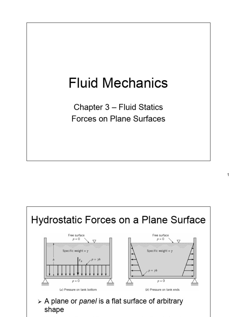 Chapter 3-3b | PDF | Pressure | Force