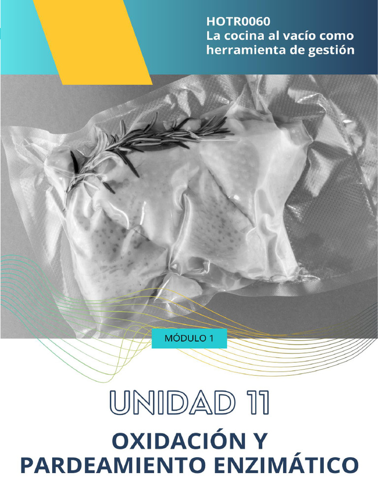 La Cocina Al Vacío Como Herramienta de Gestión - UD11 - Oxidación y Pardeamiento Enzimático ...